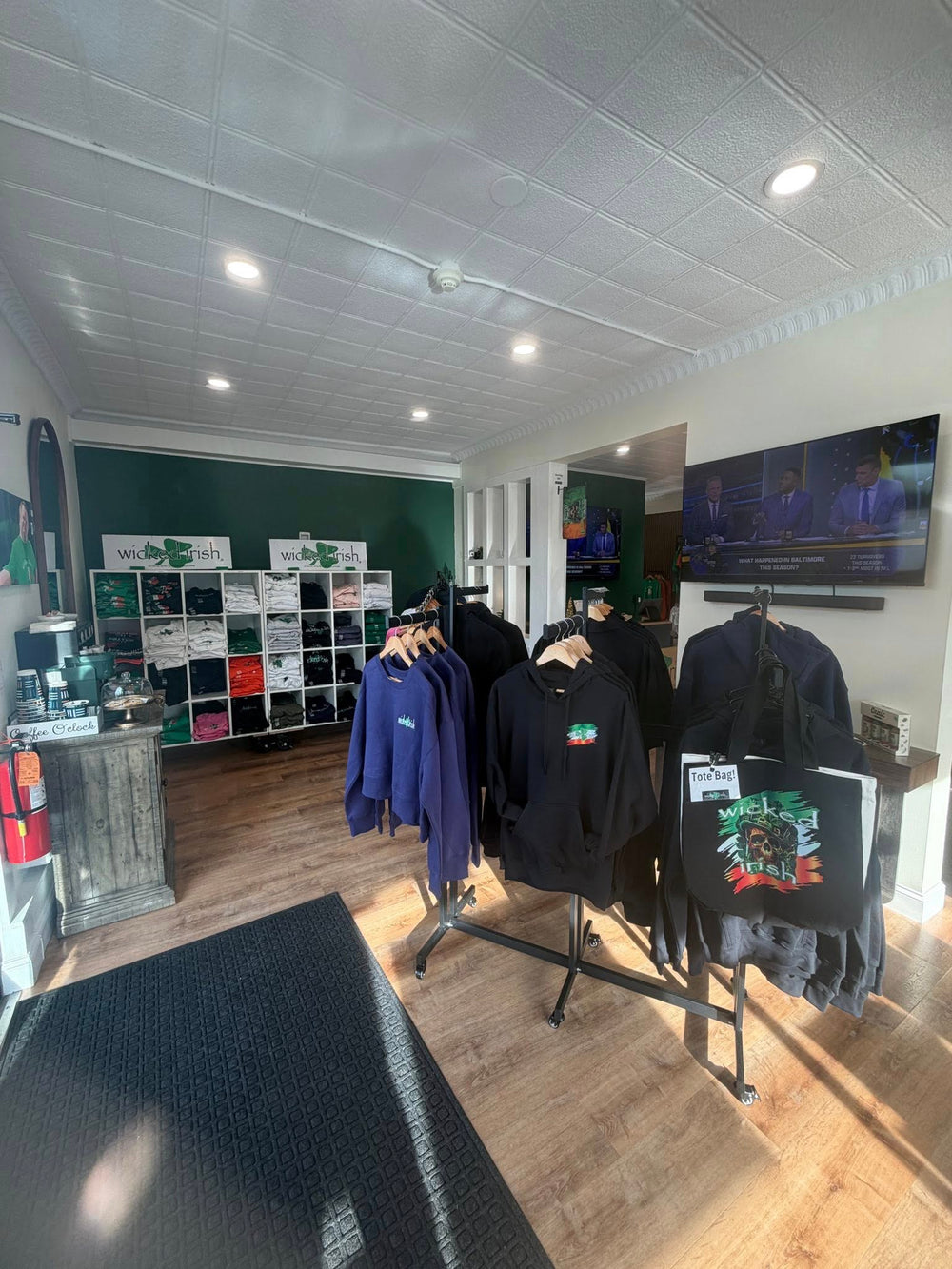 NEW! Store Front – Wicked Irish Clothing Company